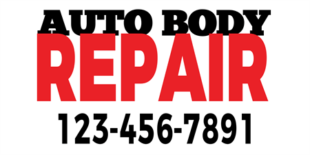 Automotive Banners, Auto Repair Banners – EasyBanners.com
